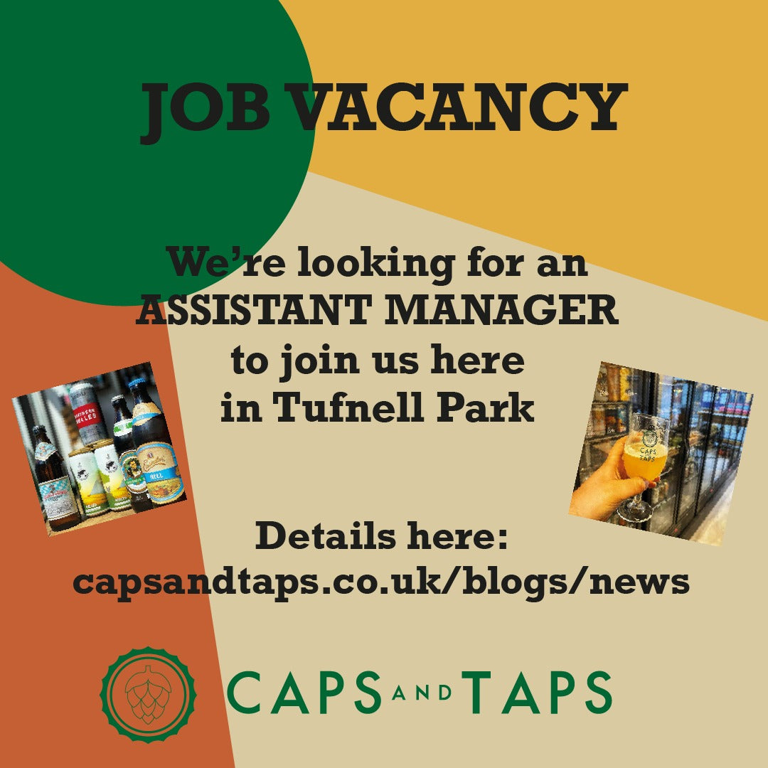 Job Advert - Assistant Manager – Caps and Taps